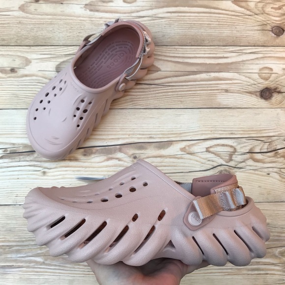 CROCS | Shoes | Crocs Echo Clog Pink Clay | Poshmark